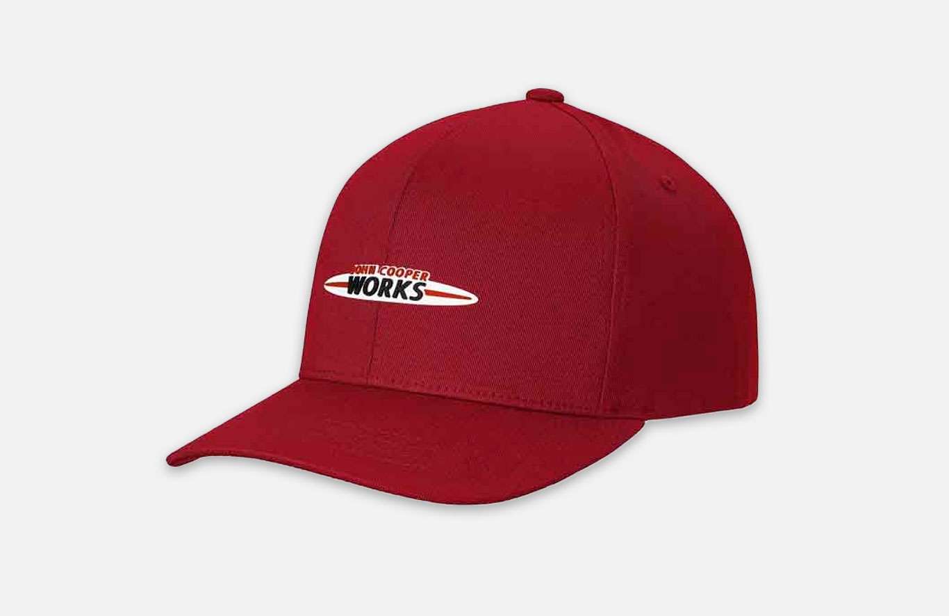 MINI JCW Cap Logo Chili Red